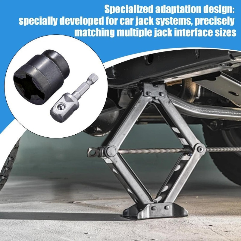 Time-Saver Jack Adapter - Use Your Power Drill To Quickly Lift Cars ...