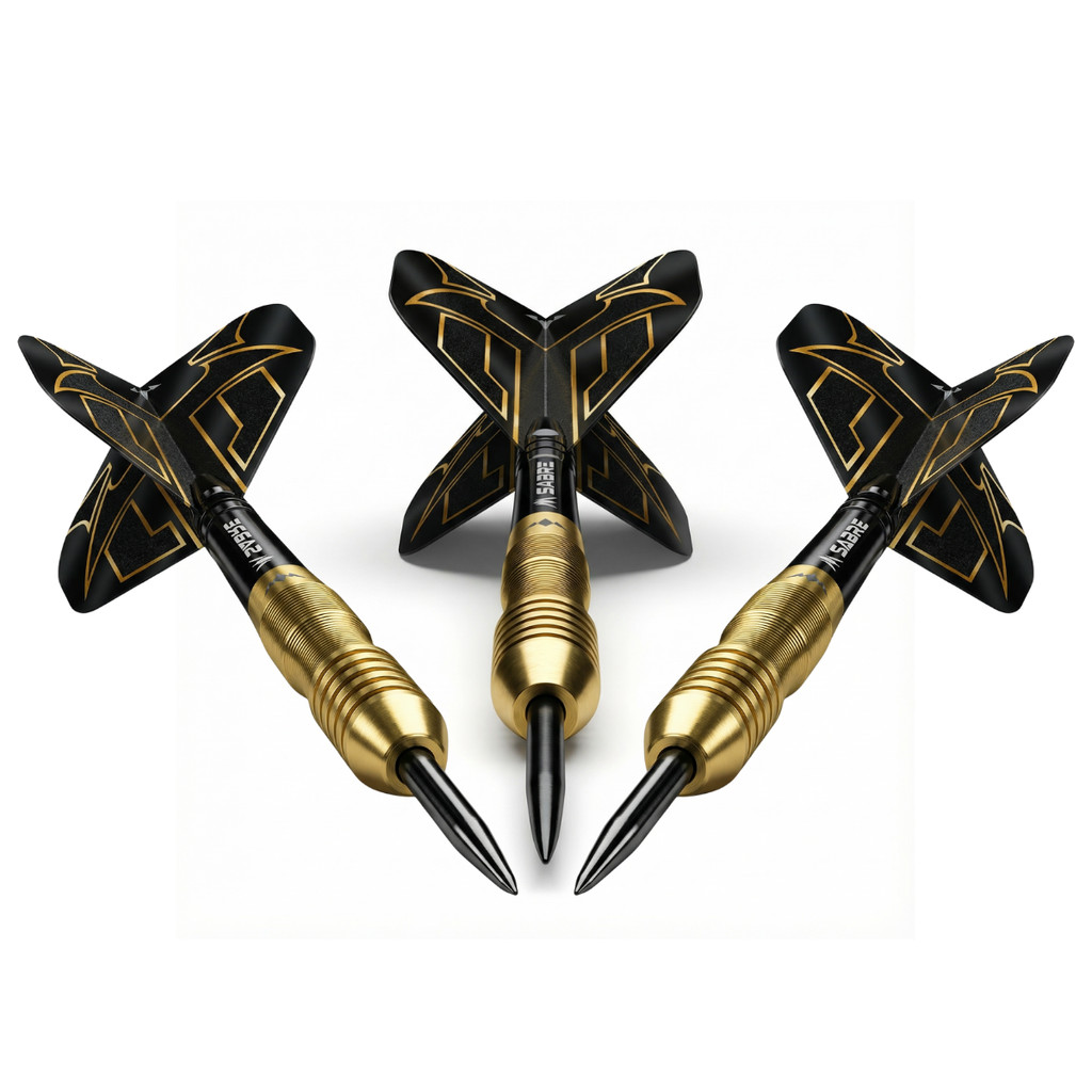 MISSION STEEL TIP DARTS - 22G/24G Viktor Tingstrom Gold 90% Tungsten ...