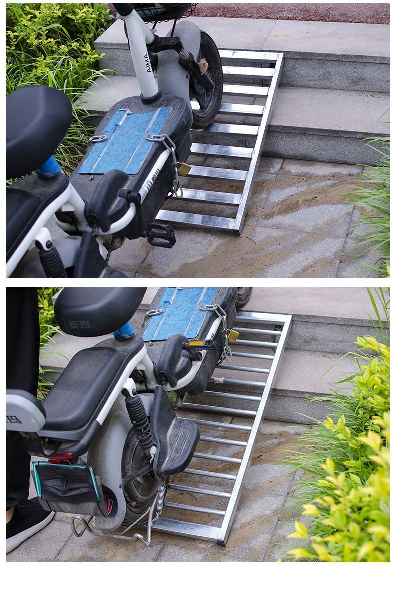 Motorcycle Step Ramp Curb Assist Ramp Doorway Stair Threshold Bridge ...