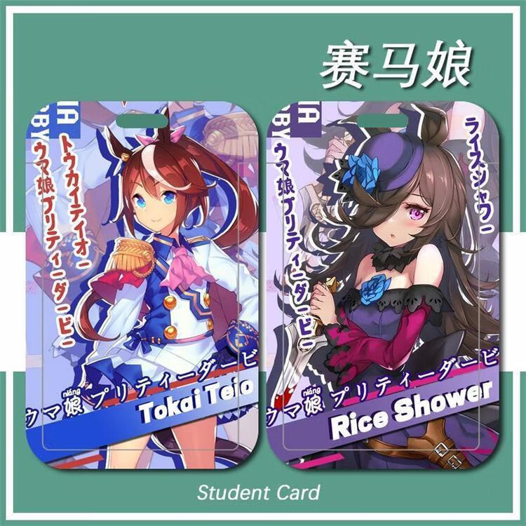 Pretty Derby Game Peripheral Tokai Teio Rice Shower Card Holder Campus ...