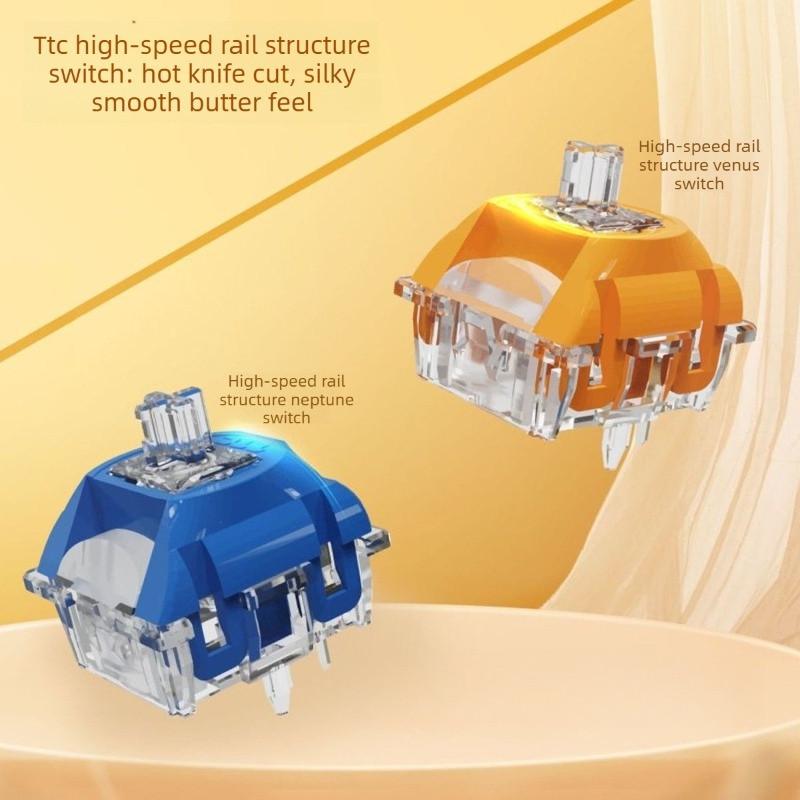 TTC Neptune/Venus Switch 10PCS 5-Pin Linear MX Switch with Light Guide ...