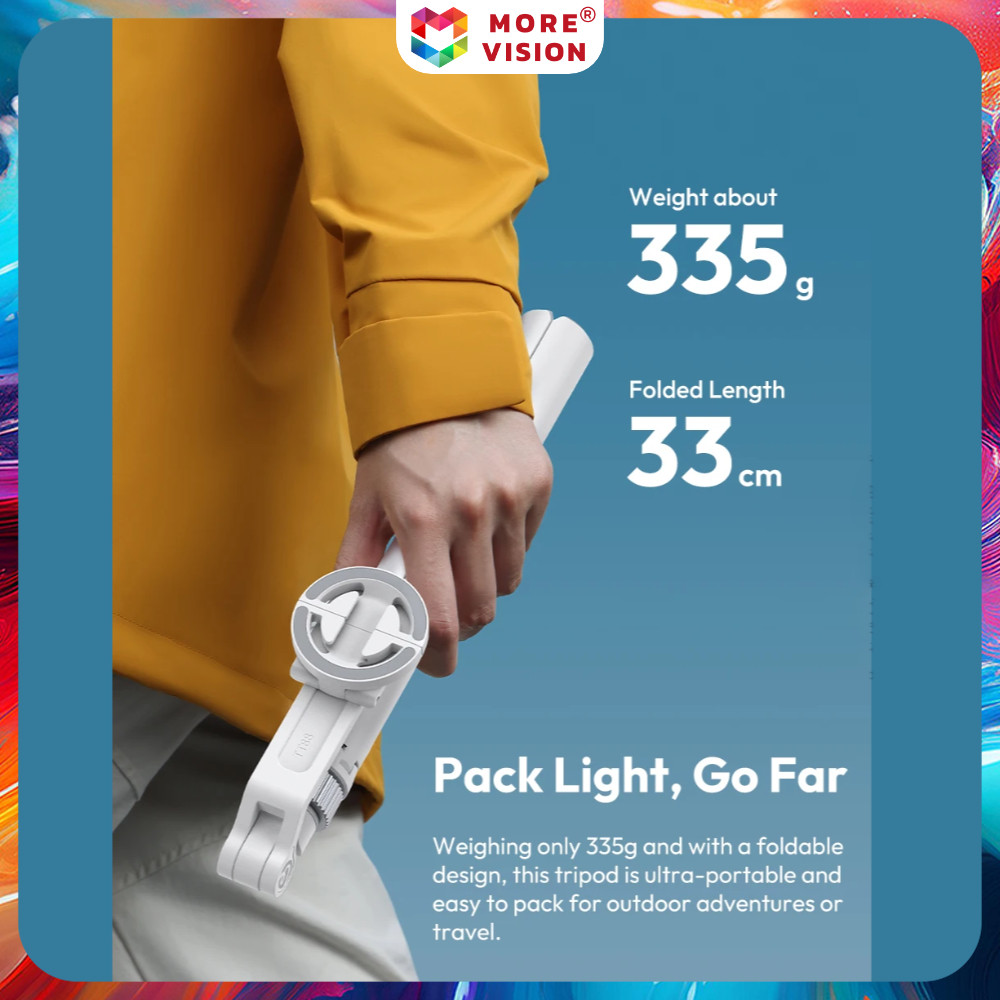 Ulanzi TT88 Overhead Selfie Stick Tripod Stand Phone Holder 4-in-1 Mode ...