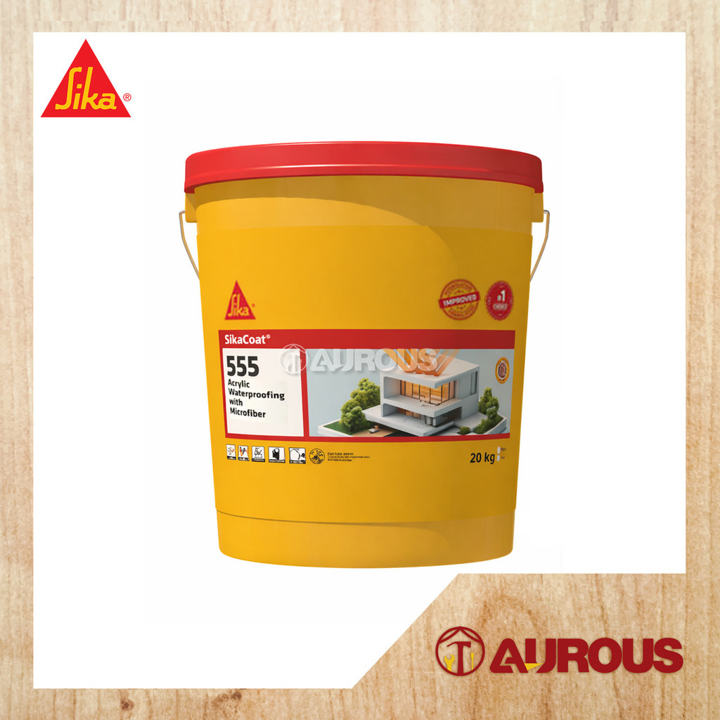 SIKA SIKACOAT 555 MICRO-FIBER REINFORCED ACRYLIC WATERPROOFING COATING ...