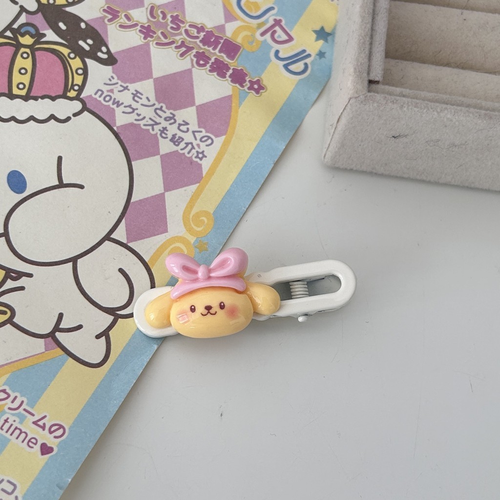 New Cute Roll Side Clip Cute Cartoon Hair Clip Student Bangs Side Clip ...