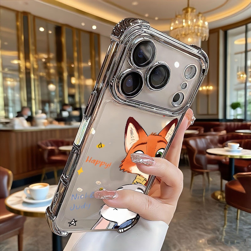 Transparent Zootopia Jodie Judy Nick Phone Case For Xiaomi 17 Pro Max ...