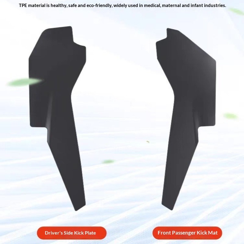 For Tesla Model Y Juniper 2025 Center Console Side TPE Kick Protection ...