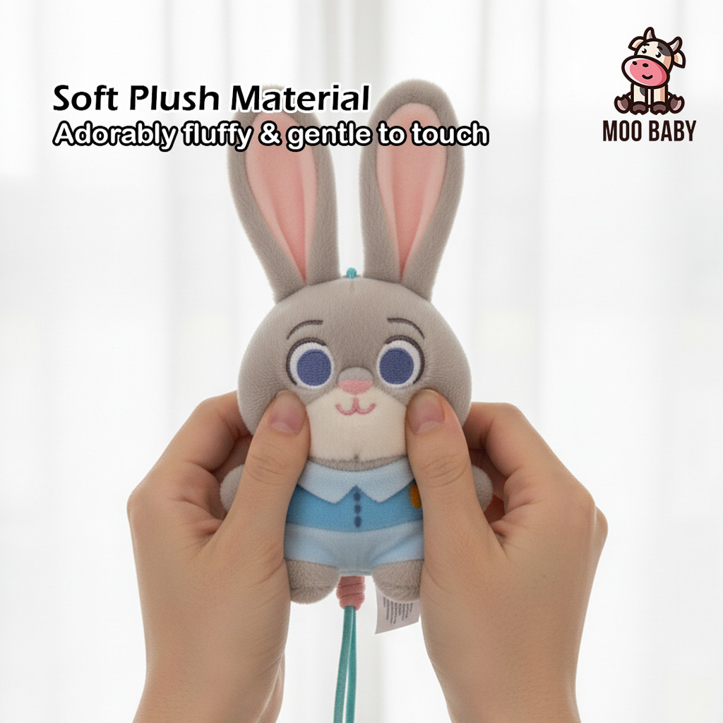 Moo Baby Zootopia Keychain Plush Judy Zootopia Nick Zootopia Figure ...