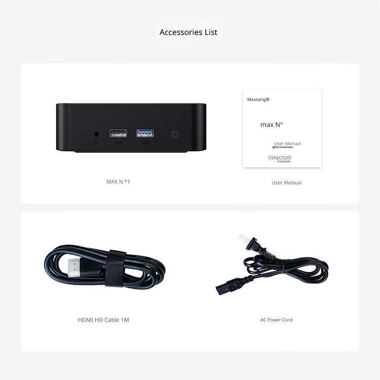 MAXTang N150 Intel 12th Gen Desktop NUC/Dual Network Port Soft Router ...