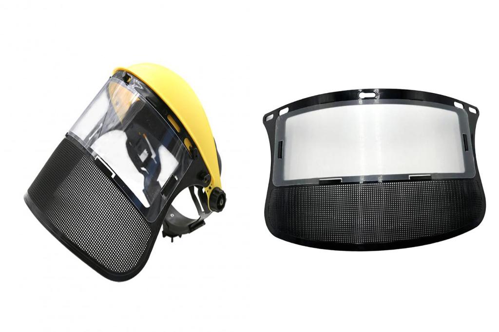 HUA_ Protective Face Shield Mesh Face Shield for Gardening Heavy Duty ...