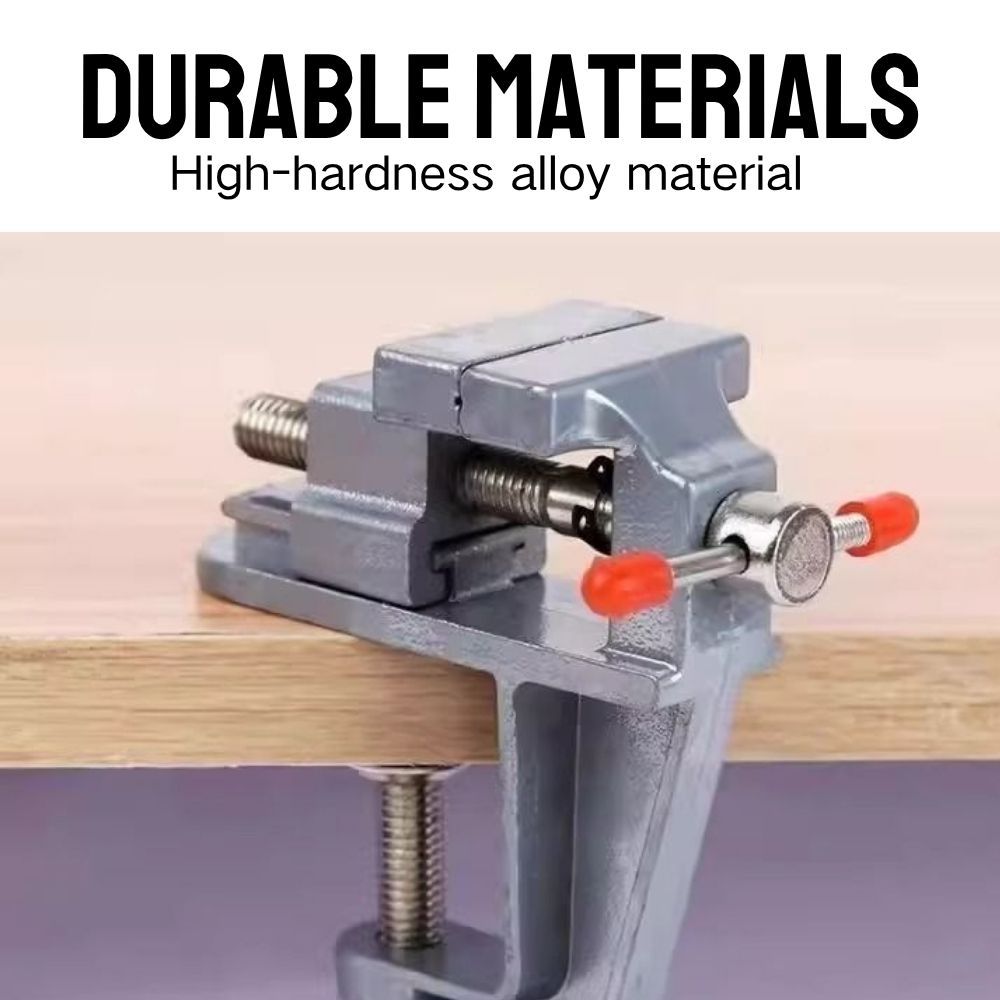 Aluminum Alloy Vice Miniature Small Jewelers Hobby Clamp On Table Bench ...