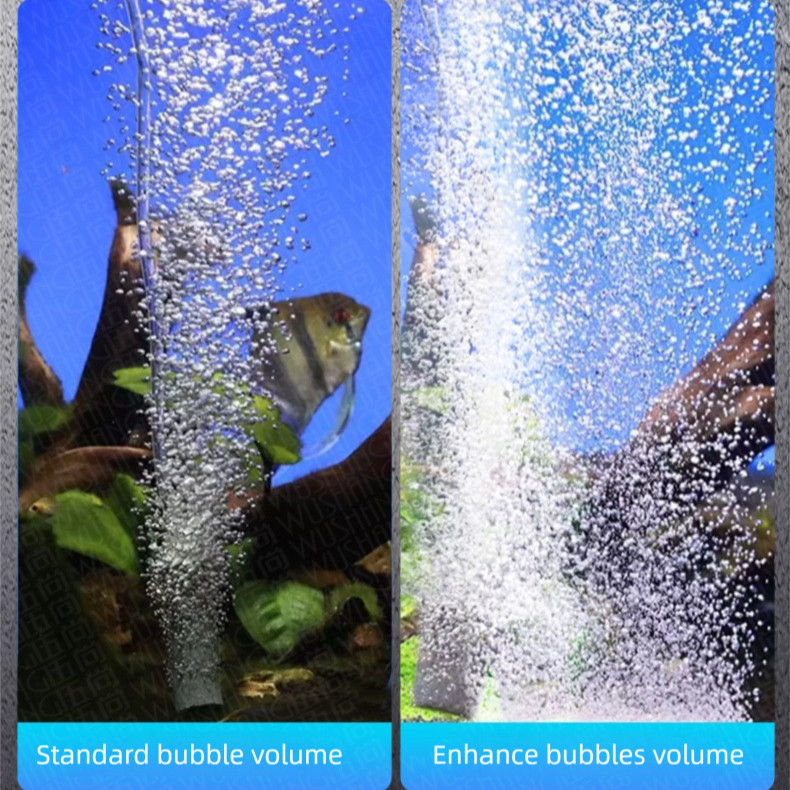 TOPOP Aquarium Pump 2400 mAH Rechargeable Oxygen Pump Fish Dual-Motor ...