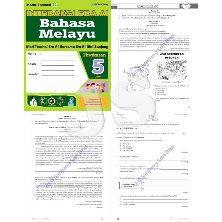 MODUL INOVASI 11 INTERAKSI ERA AI BAHASA MELAYU TINGKATAN 1 2 3 4 5 ...