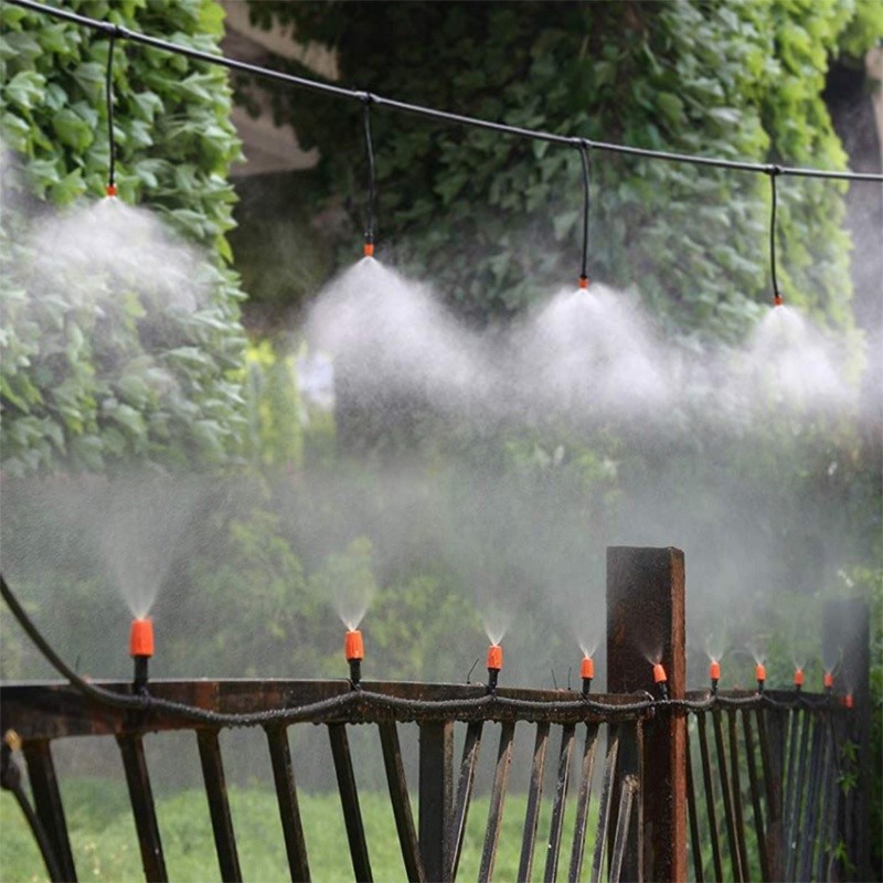 Nozzle Misting Dripper Sprayer Micro Auto Drip Irrigation System ...