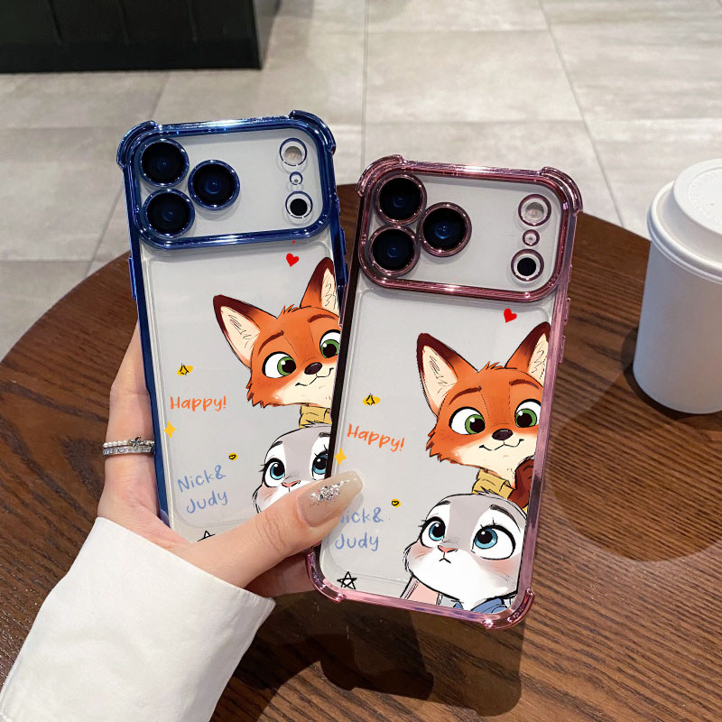 Transparent Zootopia Jodie Judy Nick Phone Case For Xiaomi 17 Pro Max ...