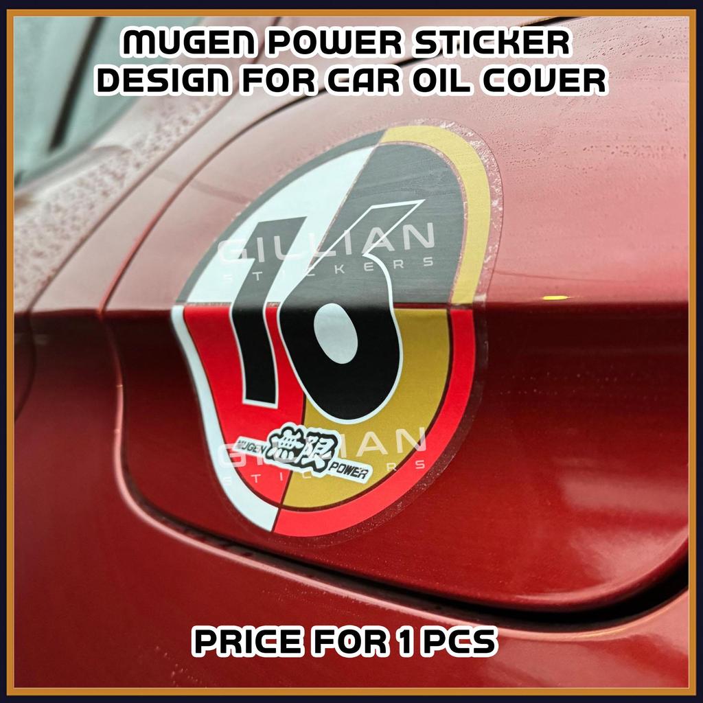 Mugen Power Car Sticker Waterproof Vinyl Decal for Honda / JDM Cars ...