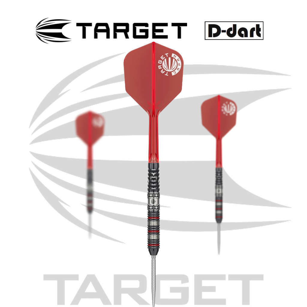 TARGET STEEL TIP DARTS - 22G/24G IWAO KASUZU DIAMOND GEN3 (SWISS) SP 90 ...