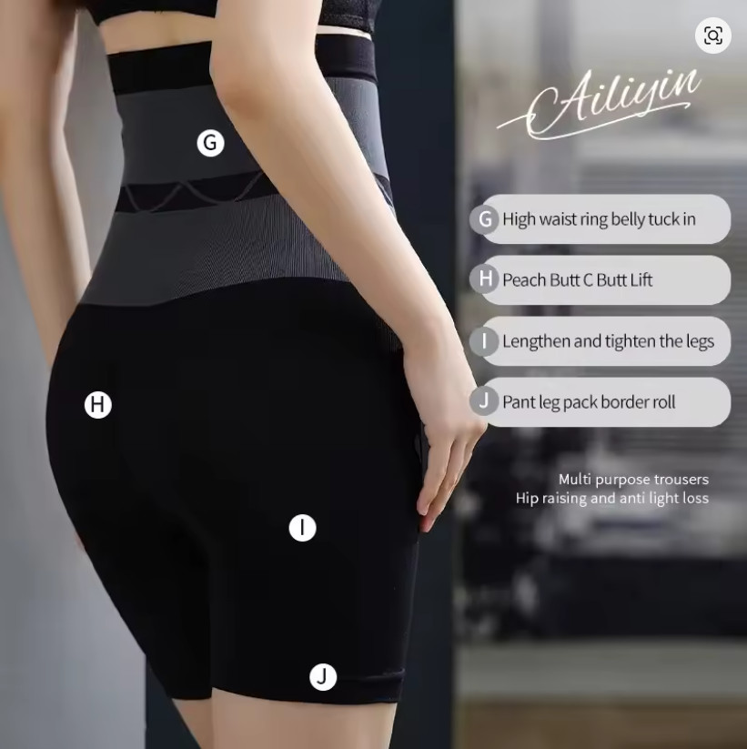 Heating Girdle Pants High Waist Warm Uterus Shapewear Underwear ...