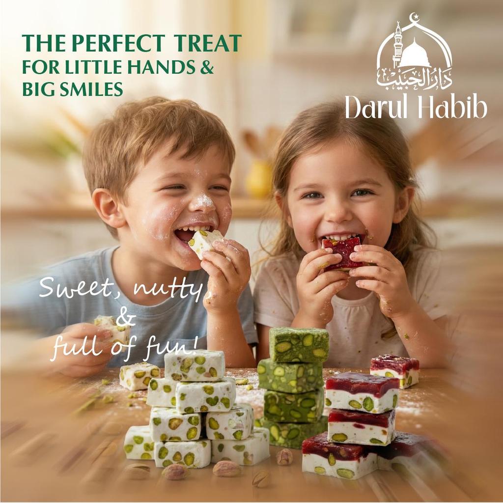 PREMIUM PISTACHIO NOUGAT | Turkish Delight Snack | Pistachio ...