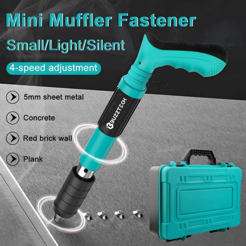 BOSKU Manual Steel Nail Gun Concrete Rivet Tool Steel Rivet Gun Tufting ...