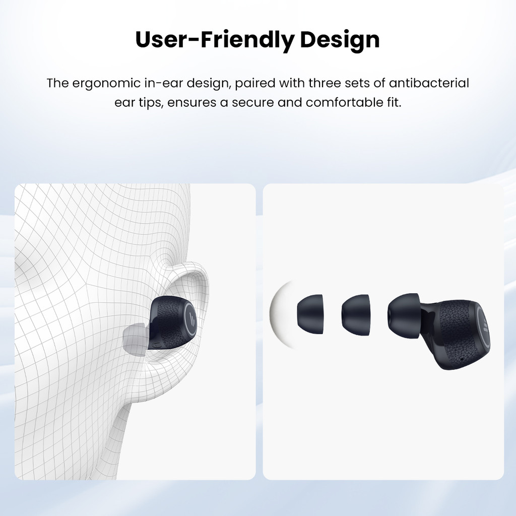 Edifier T30 True Wireless Bluetooth Earbuds with Active Noise ...