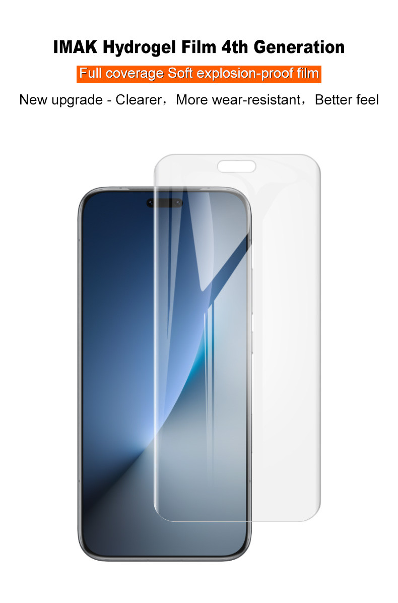 IMAK 4th Hydrogel Film for Honor Magic8 Magic 8 Pro 5G Full Coverage ...