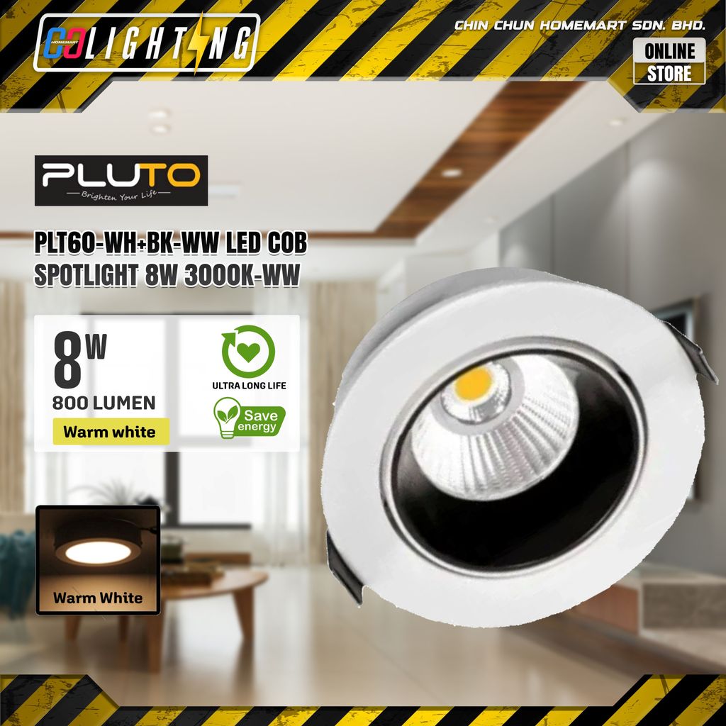 PLUTO LED COB SPOTLIGHT [8W] PLT60 | Shopee Malaysia