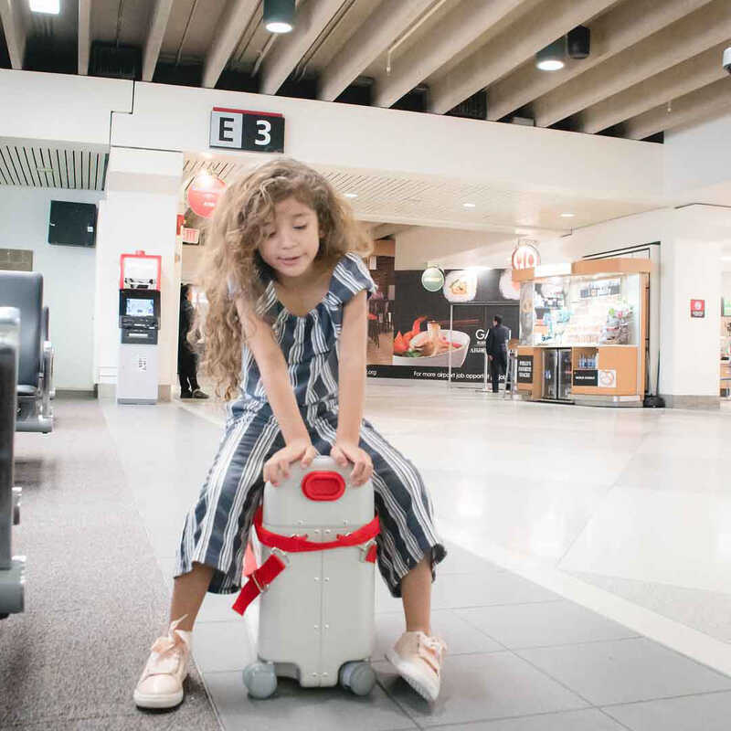 MINNOW Children's Multifunctional Suitcase Lifting Compartment Suitcase ...