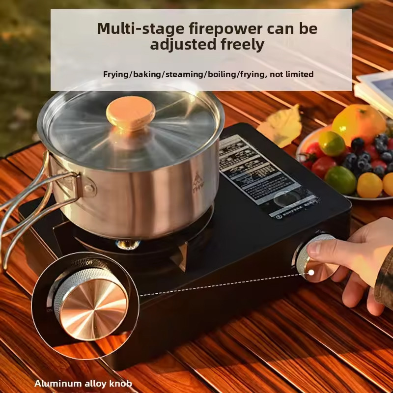 (2026 NEW) BuzzTech Portable Gas Stove Camping Portable Outdoor Single ...