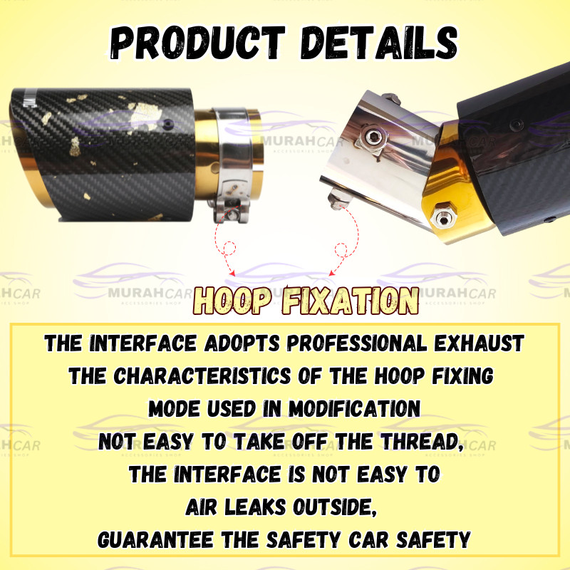 Perodua Alza 2022-2025 Akrapovic Muffler Exhaust Stainless Steel Tip ...
