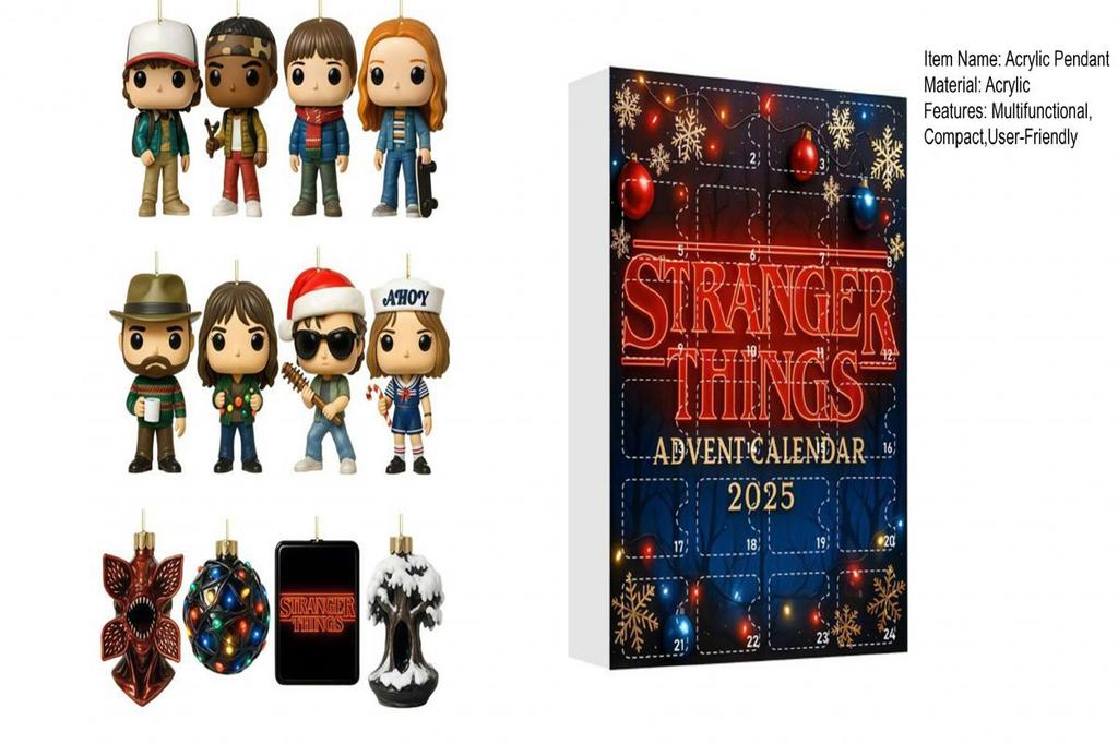 Stranger Things Advent Calendar Christmas Countdown Calendar Stranger ...