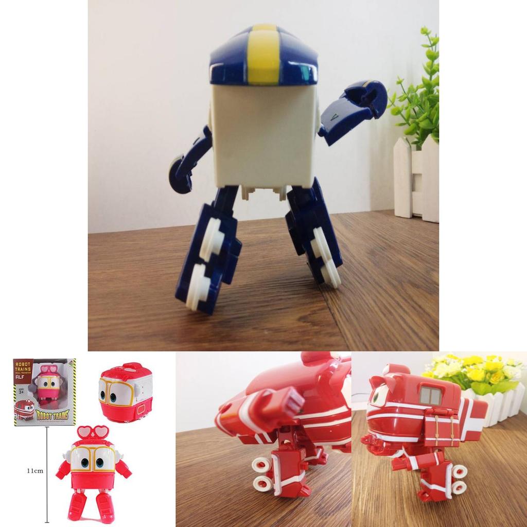 Robot Trains Rt Kay Transformer Train Figure Korean Animation Toy Kids ...