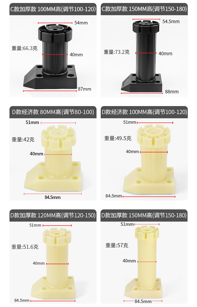 Adjustable Cabinet Cabinet Leg Cabinet Leg Support Leg Adjustable ...