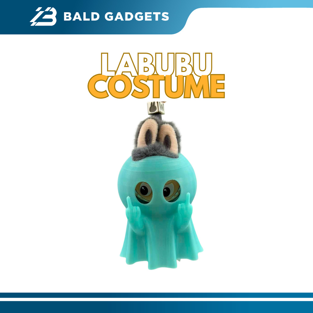 Labubu V4 Costume Cover – Vibrant Glow-in-the-Dark Shell for Labubu ...