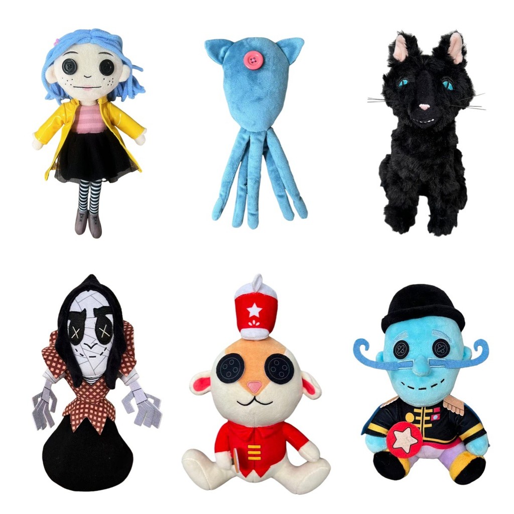 Coraline Head Robot Plush With Ultra Soft Material For Fans Holiday ...
