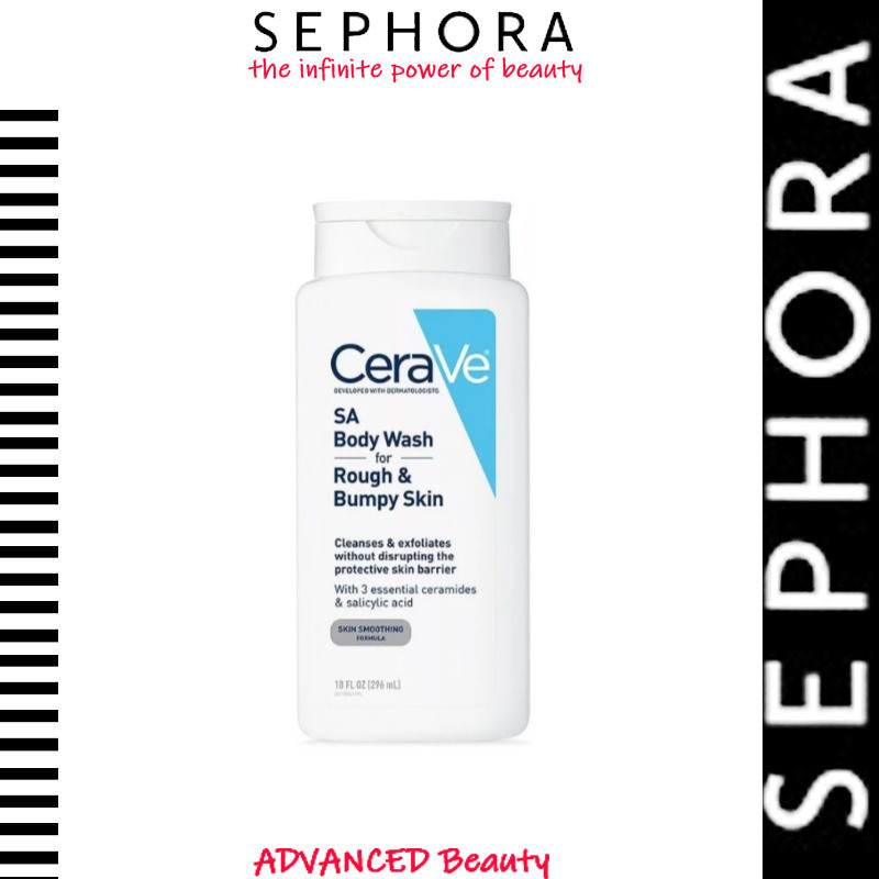 CeraVe SA Body Wash For Rough & Bumpy Skin 296ml | Shopee Malaysia