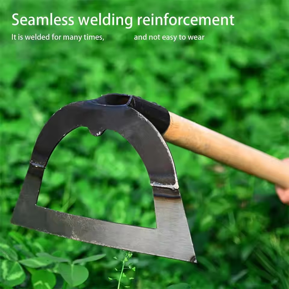 Shovel-shaped Hollow Hoe Weeding Rake Labor-saving Steel Weeding Hoe ...
