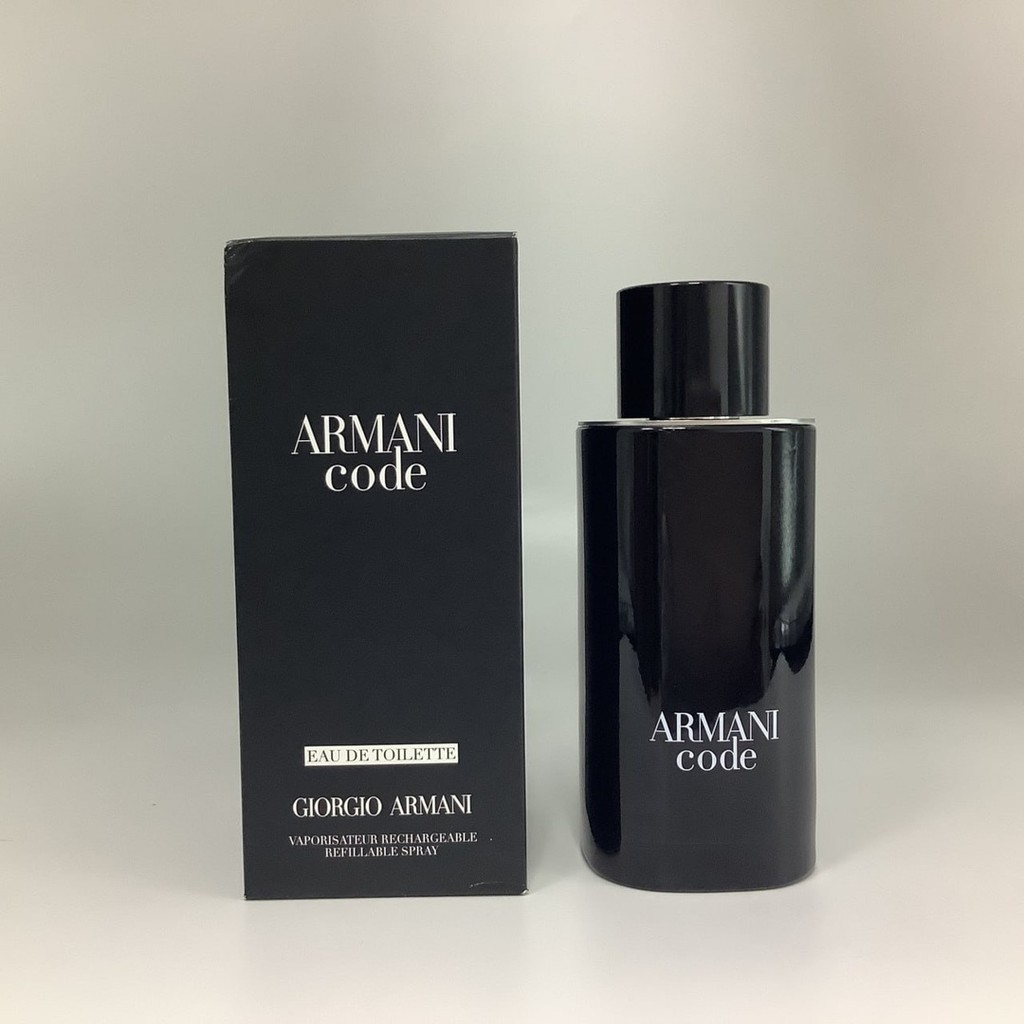 Fashion 60 Black Code Men's Light Fragrance 125ml ARMANI PARFUM Using ...