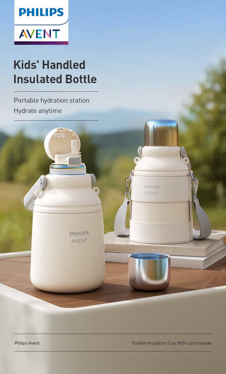 Philips AVENT Kids' Handheld Thermal Flask Dual-mode Lid SUS316 ...