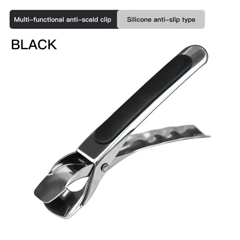 Heat Resistant Pot Lifter Clip, Stainless Steel Bowl Gripper for Safe ...