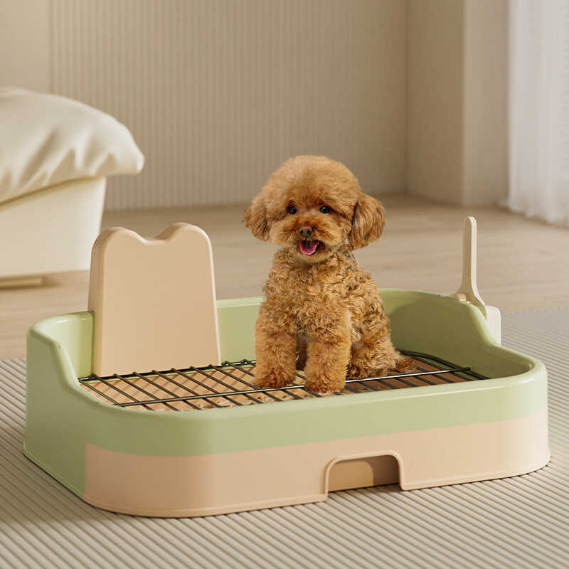 Dog Toilet High Fence Iron Mesh Flat Type Anti-Stepping Pee Splash Easy ...