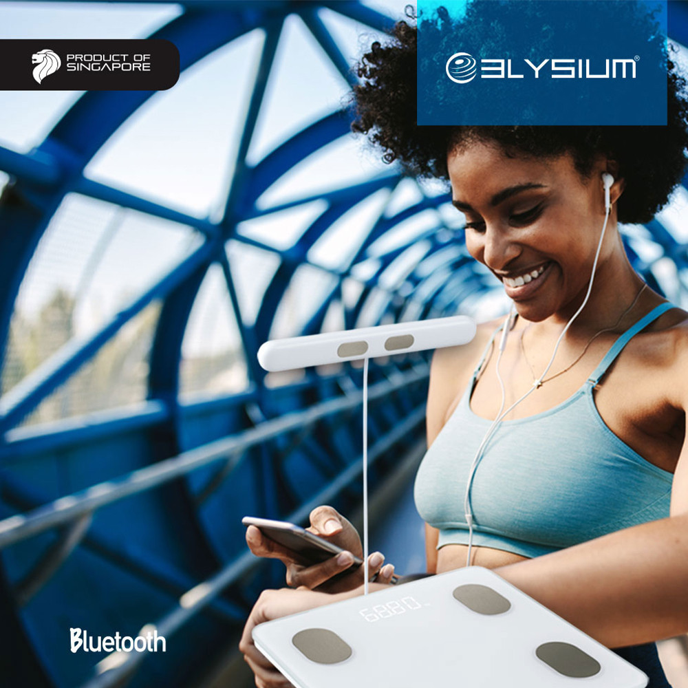 Elysium Elyfit Smart Pro III Bluetooth Digital Smart Body Fat Scale 28 Body Composition ...