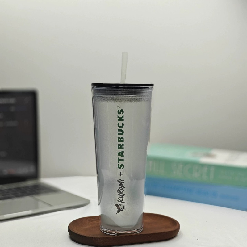 Starbucks × Kuromi Collab Tumbler Limited Edition Plastic Straw Cup ...