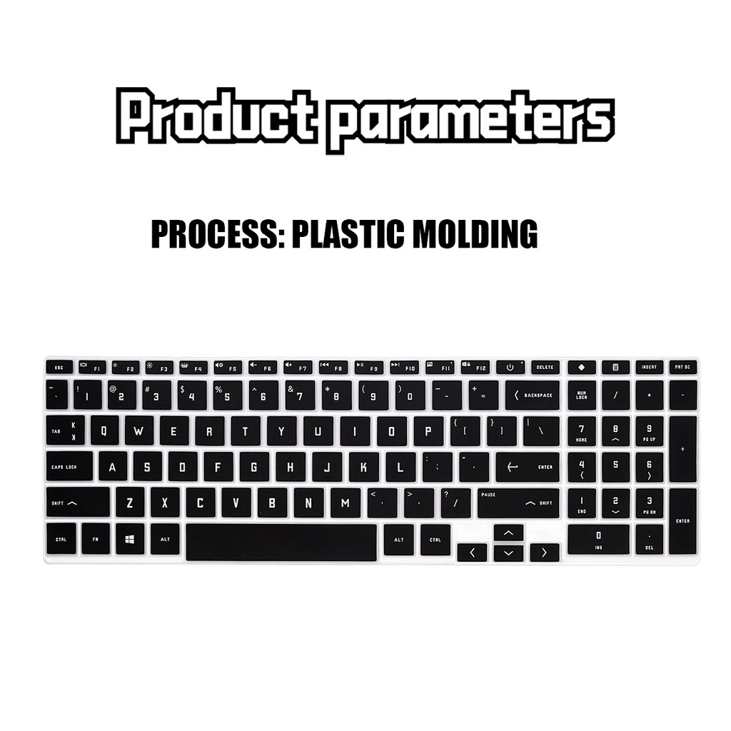 Laptop Keyboard Cover For Hp Victus 7 15.6inch Silicone Protective Film ...