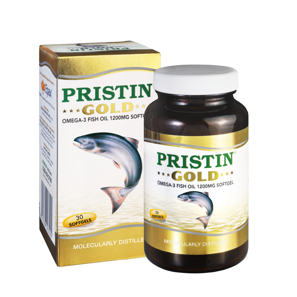 HOLISTA Pristin Gold Omega-3 Fish Oil 1200mg Softgel 30's (Exp: 30 Jun ...