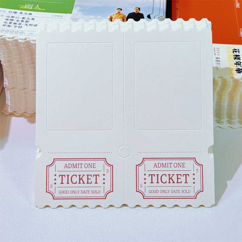 Ticket Stub Concert Peripheral Reverse Film Frame Transparent Card ...
