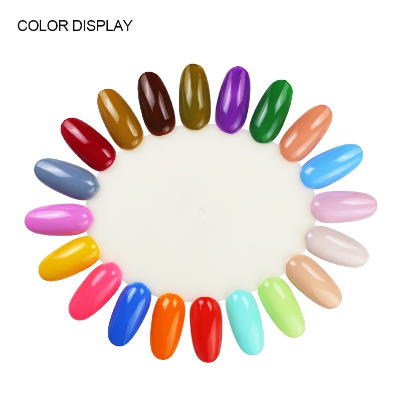 Nail Color Card Nail Polish Color Chart Plate Nail Display Plate ...