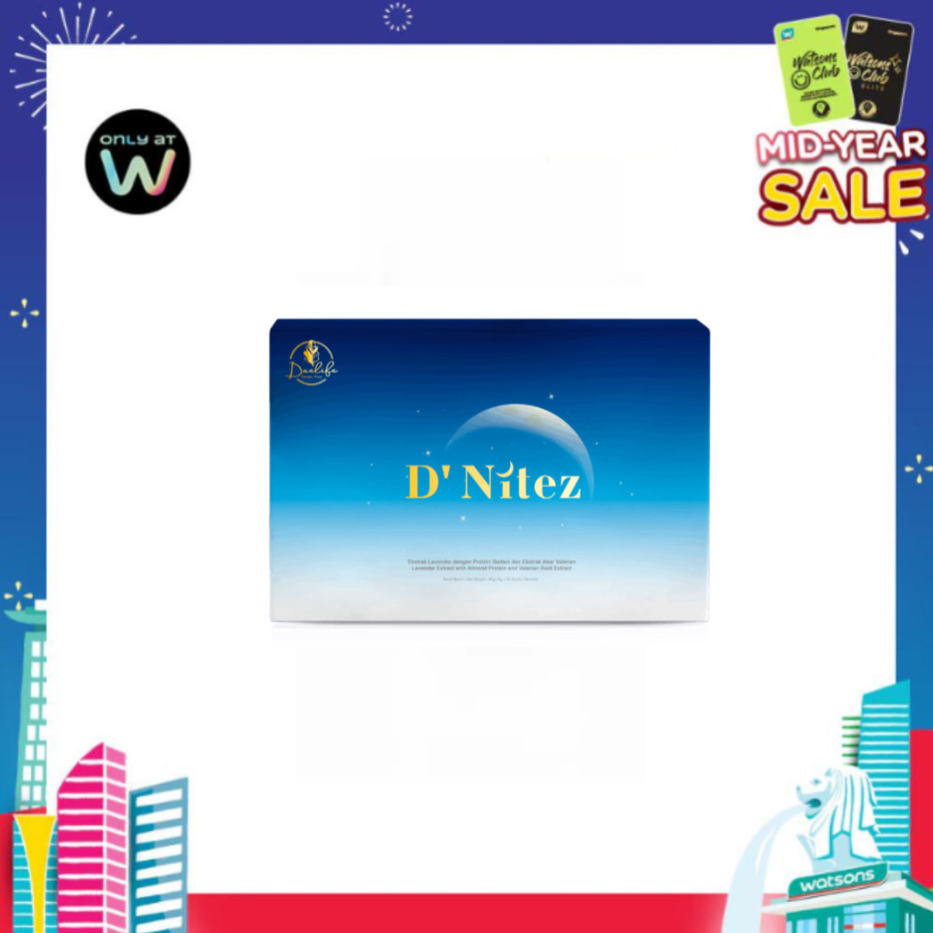 Daelife D'Nitez Natural Sleep & Kidney Support 30's | Shopee Malaysia