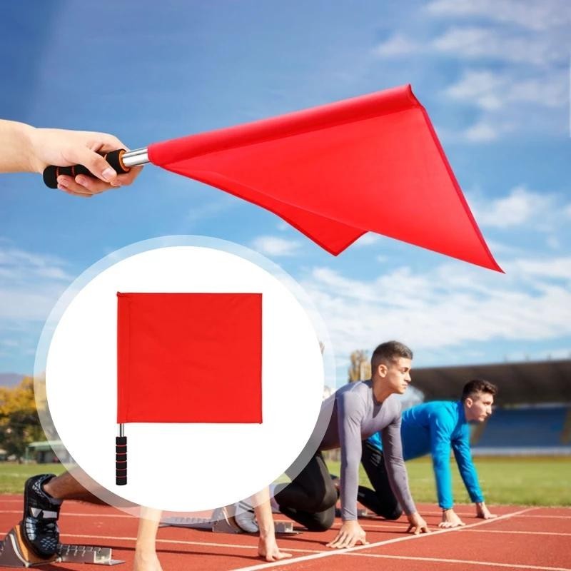 Safety Indication Flag Command Flag Referee Flag Track Field Signal ...