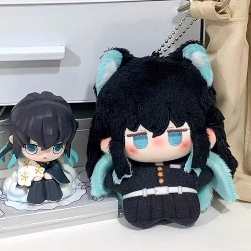 10cm Demons Slayer Tokitou Muichiro Plush Toys Cute Soft Stuffed Home ...