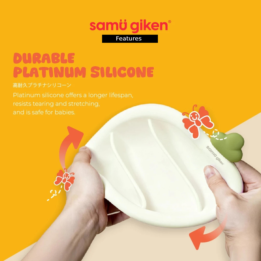 Samu Giken Set Pemakanan Bayi Karot Silikon | Baby Carrot Silicone ...